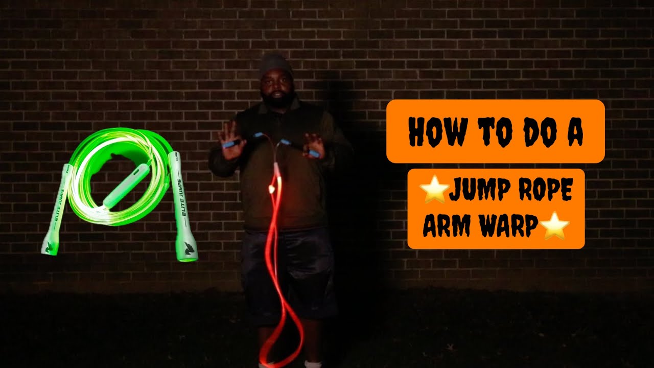 How to do the Jump Rope Arm Wrap - YouTube