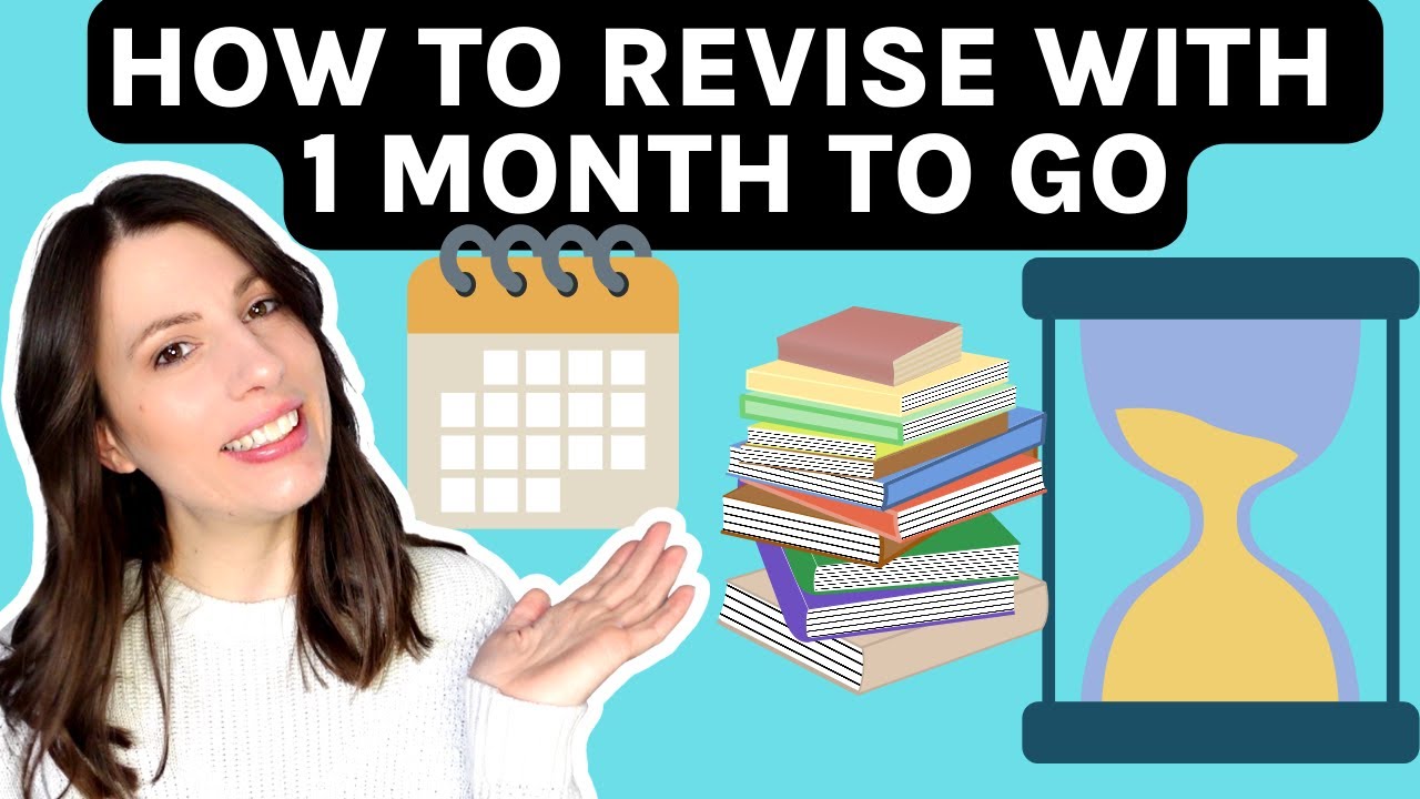 ONE MONTH until EXAMS | Plan for the final 4 weeks| A*/9 strategy ...