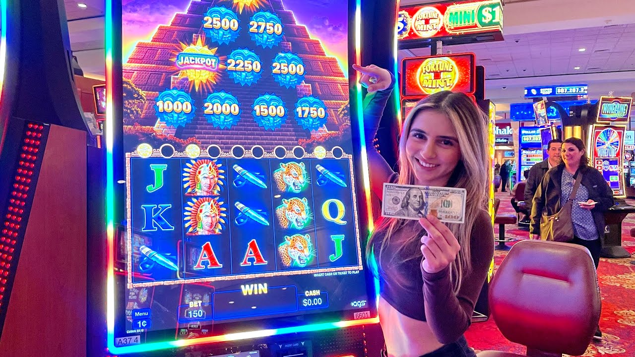 Will The Aztec Chief Slot Machine Reward Me With A BIG BONUS WIN?!😲 ...