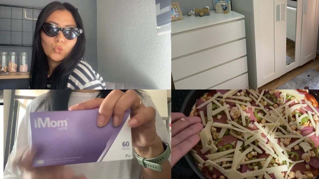 VLOG: Gözlüklerim - IMOM LATTE - Benimle Birkaç Gün - Şifonyeri Kurduk ...