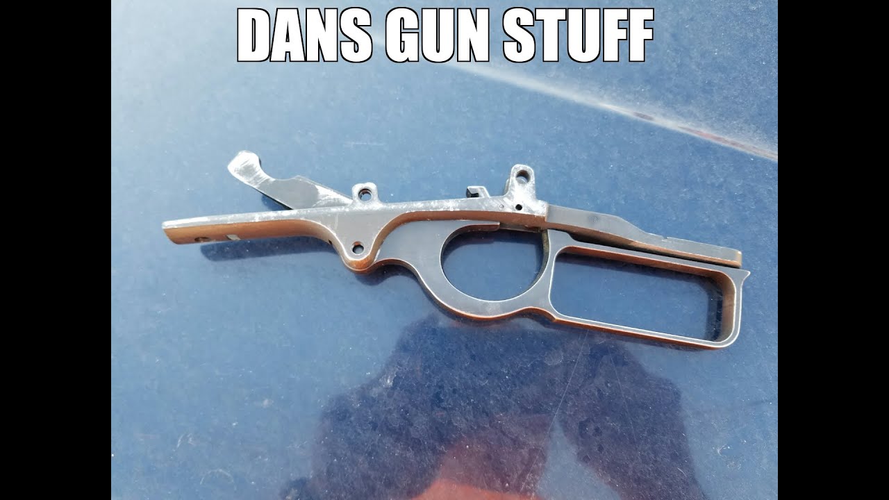 Marlin 336 Makeover - Reshaping The Lower Tang - YouTube