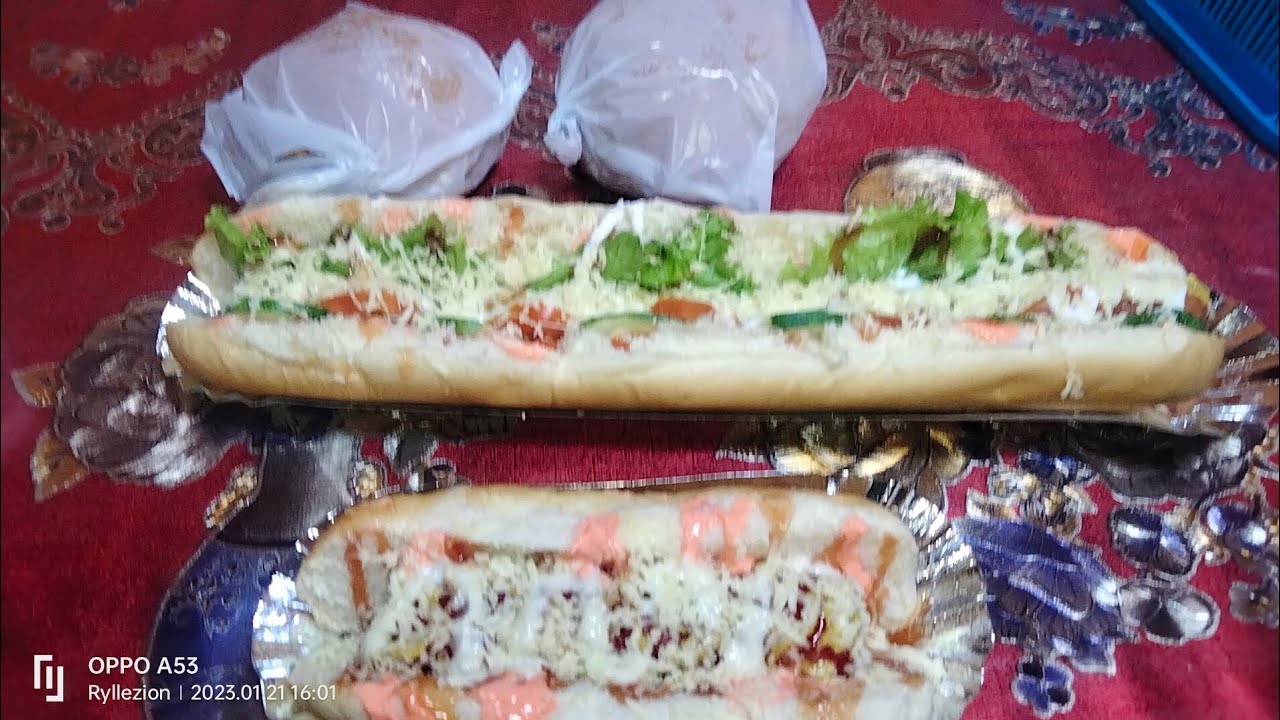 #overload #footlong with #cheese and #mustard #veggies #footlong # ...