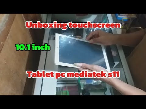 Unboxing touchscreen tablet PC MediaTek S11 10,1 inch - YouTube