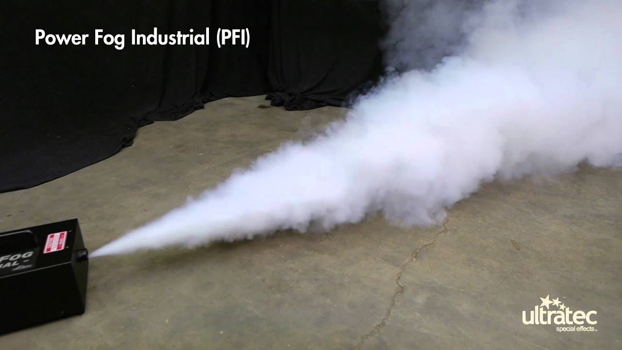 Power Fog Industrial (PFI) | Ultratec Special Effects - YouTube