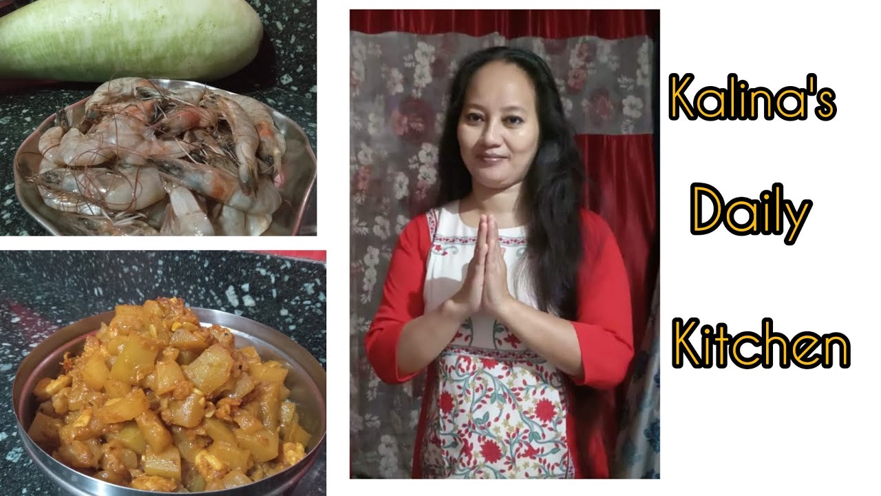 Calabash and prawn curry🧡 | kalina's daily kitchen | - YouTube