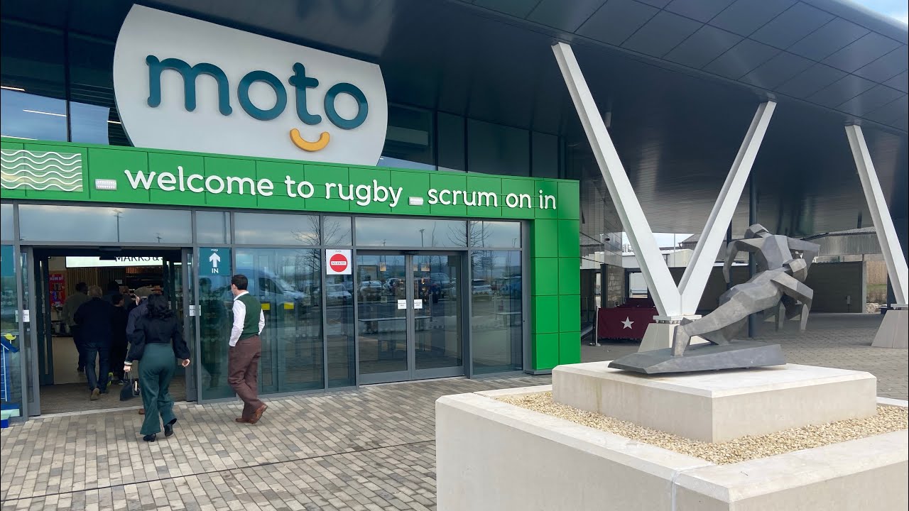 Rugby Moto Motorway Services | Best Motorway Service for EV Drivers ...