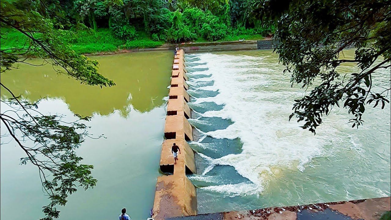 Malappuram panakkad chanakam തടയണ - YouTube