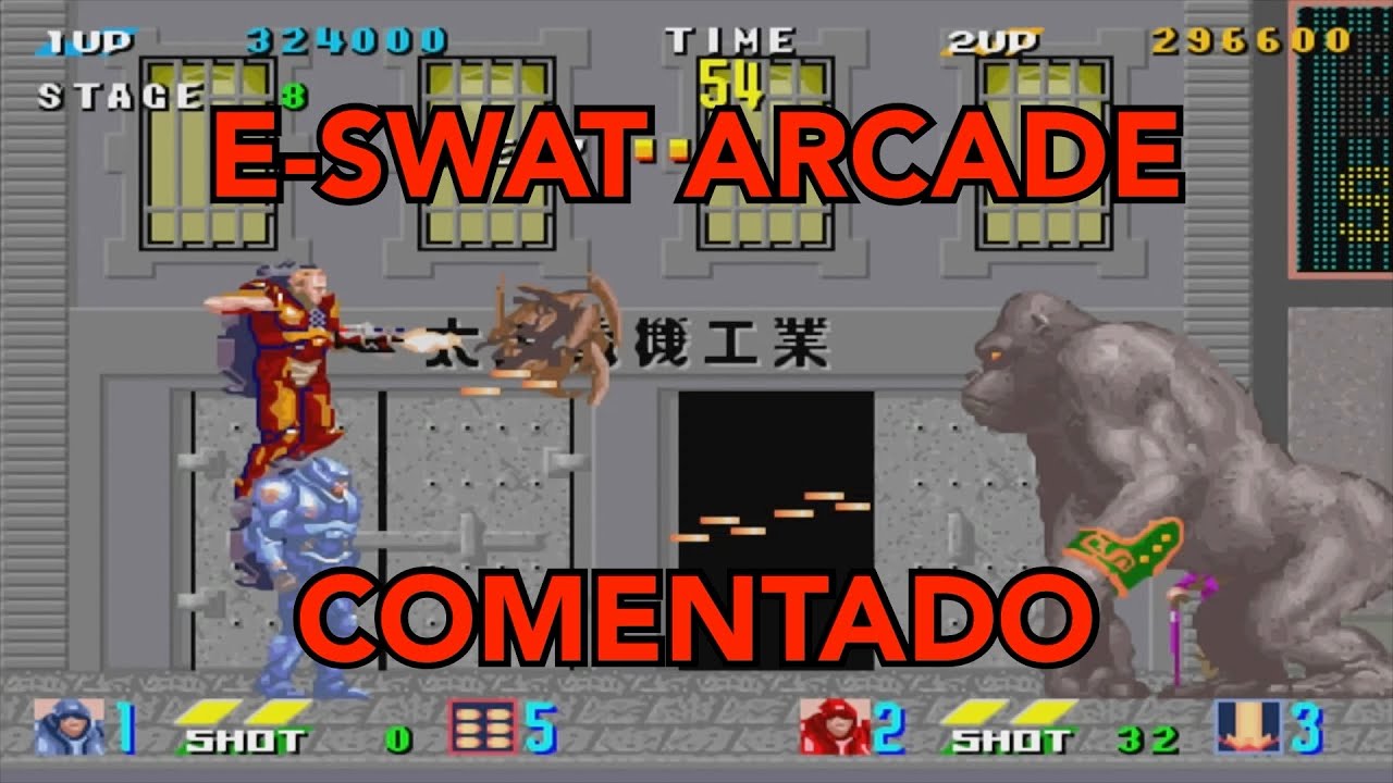 E-SWAT Arcade 1cc comentado - YouTube