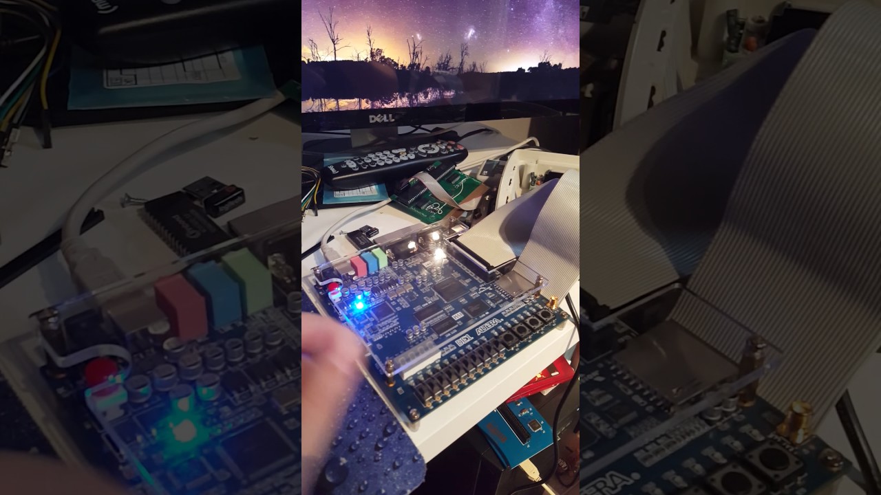 FPGA SNES cartridge emulator - YouTube