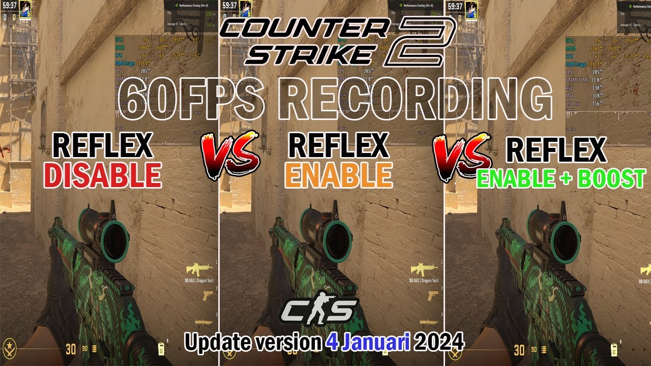 CS2 NVIDIA REFLEX DISABLE Vs ENABLE Vs ENABLE BOOT With Nvidia Latency cs2-nvidia-reflex-disable-vs-enable-vs-enable-boot-with-nvidia-latency