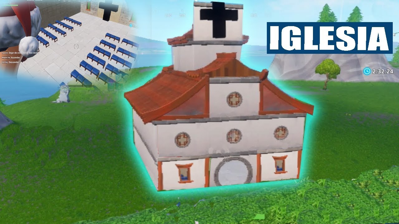 Creando una Iglesia en Fortnite en Modo Creativo-Fortnite Battle Royale ...