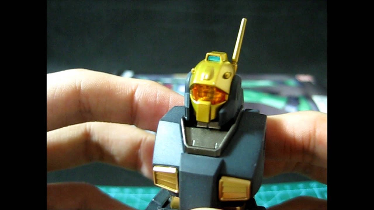 Hg 1/144 MSA 003 Nemo gold custom paint review - YouTube