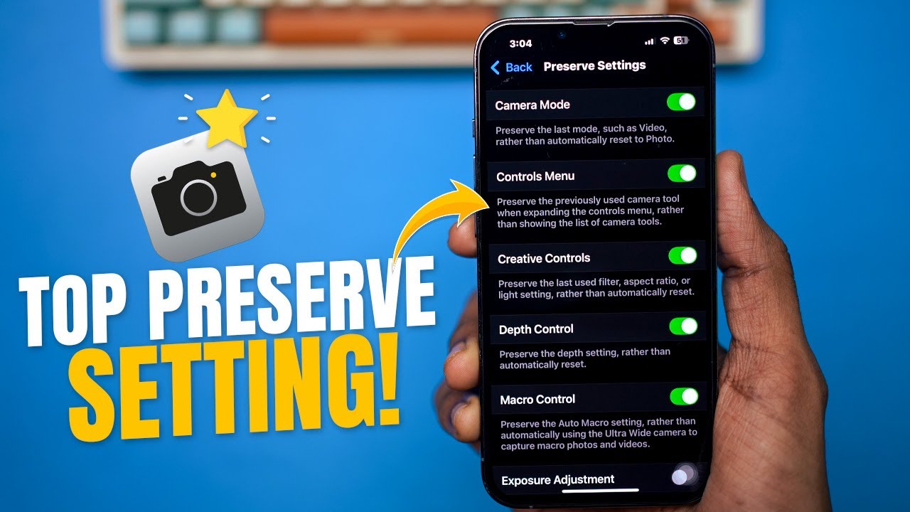 Best iPhone Camera Tip - Preserve Settings Feature | How to Take Best ...