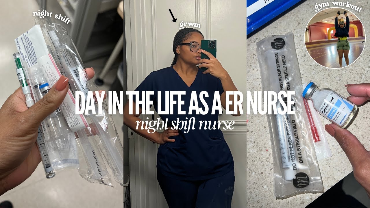 DAY IN THE LIFE AS A ER NURSE: MORNING ROUTINE | HOW I START MY WORK ...