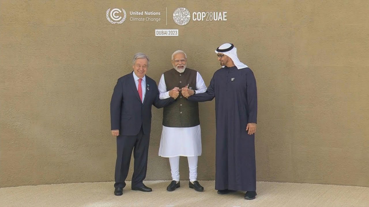 Indian Prime Minister Modi arrives at COP28 | AFP - YouTube