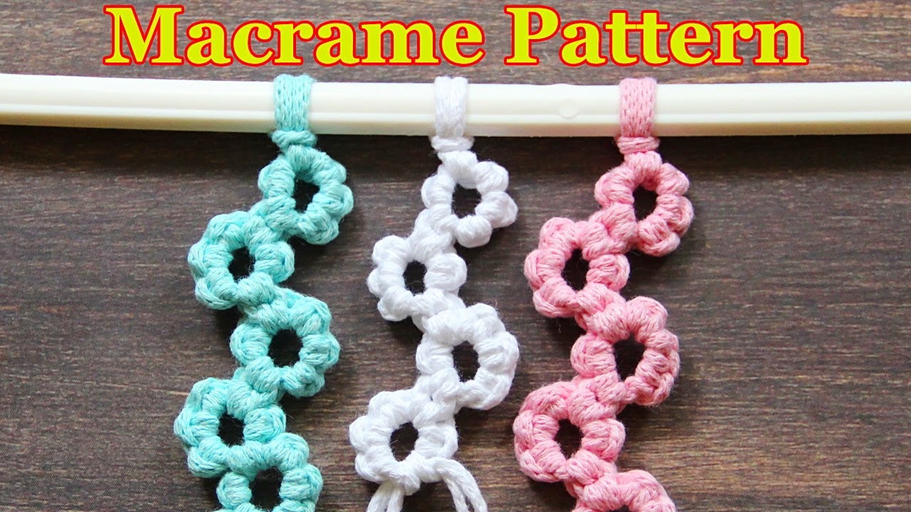 Macrame Pattern Tutorial Step by step for beginners! | Tutorial de ...