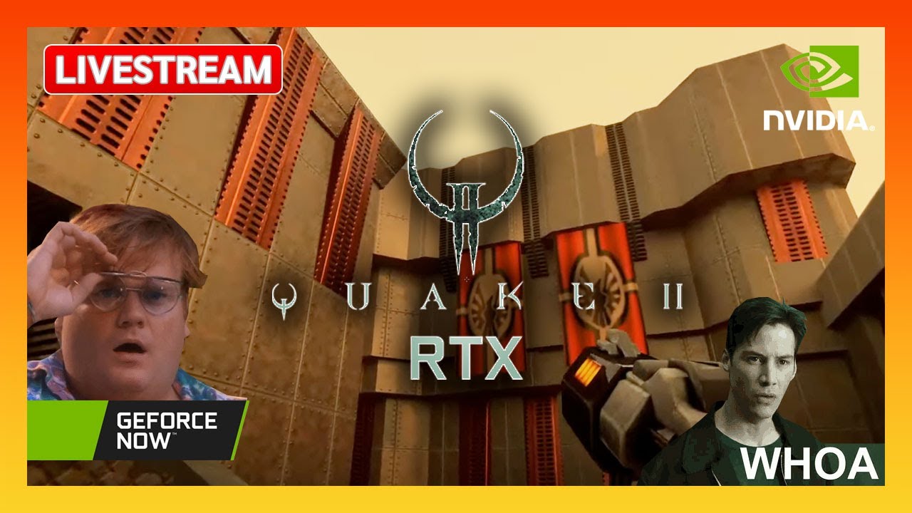 🔴 LIVE Playing Quake II with RTX Lighting Effects! - YouTube