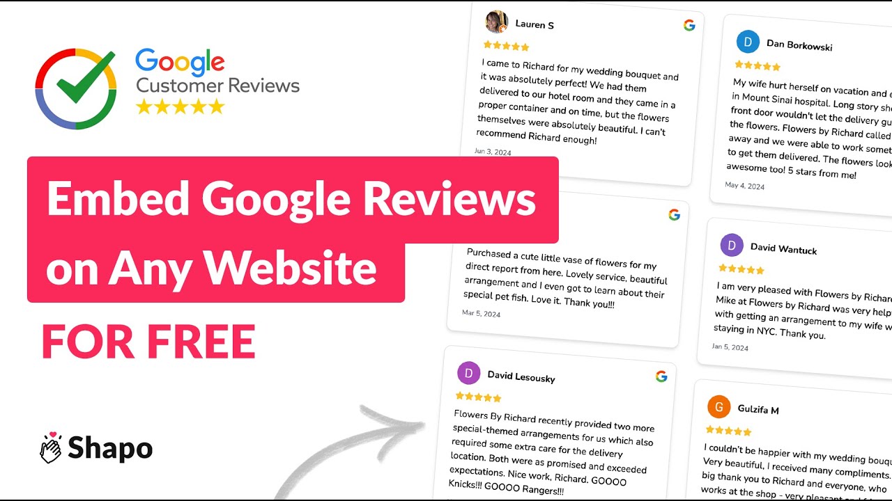 How to Embed a Free Google Review Widget on Your Website (2025) - YouTube
