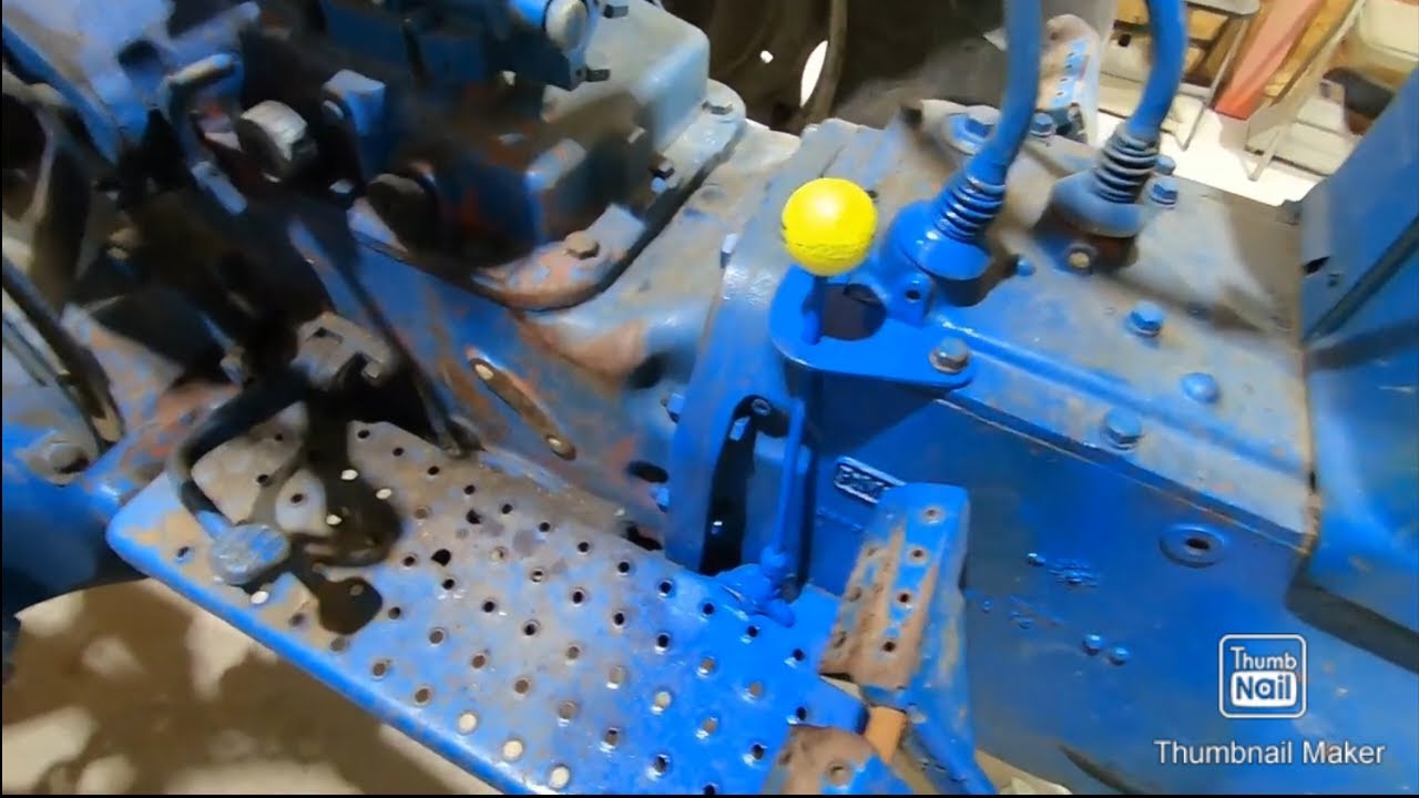 Ford 5000 Park Brake Upgrade. Easy Reach E-Brake Lever. - YouTube
