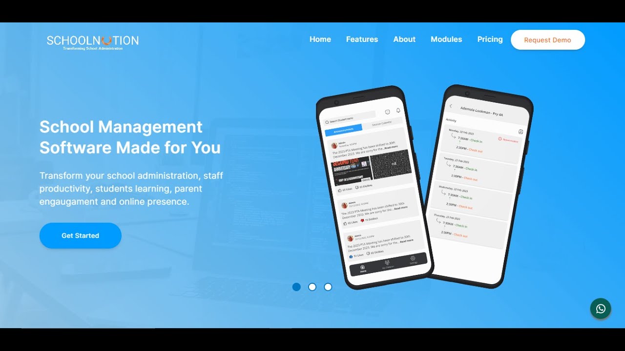 SchoolNotion School Management System App Overview - YouTube