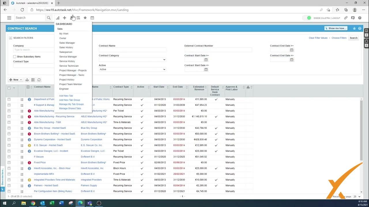 Dxfferent | Autotask Bootcamp Course - 2.16 Approve & Post and Invoicing - YouTube