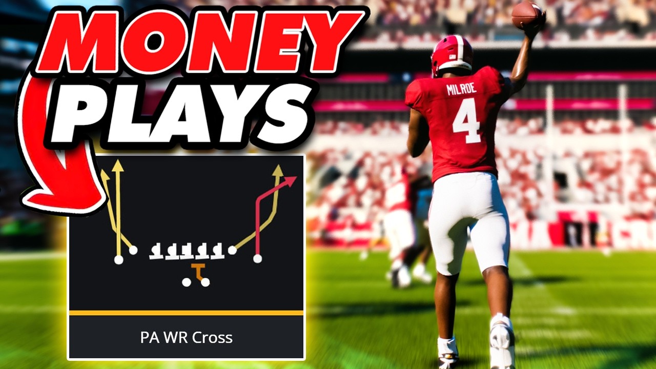 Top 10 Most Unstoppable Money Plays in College Football 25! - YouTube