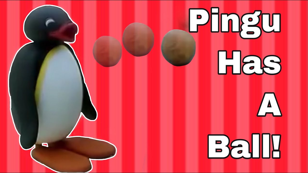 Pingu Has A Ball! - YouTube