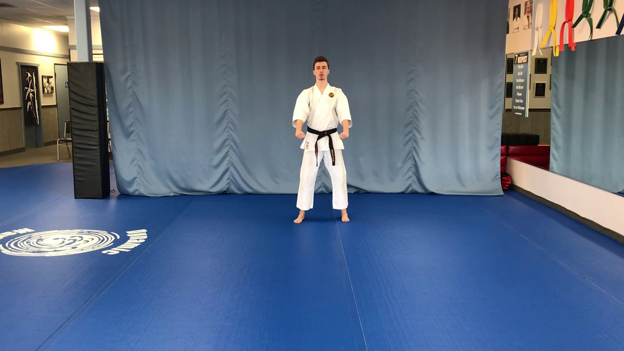 Karate (Yellow, Orange, Green Belts): Kihon / Basic Techniques (Module 4) - YouTube