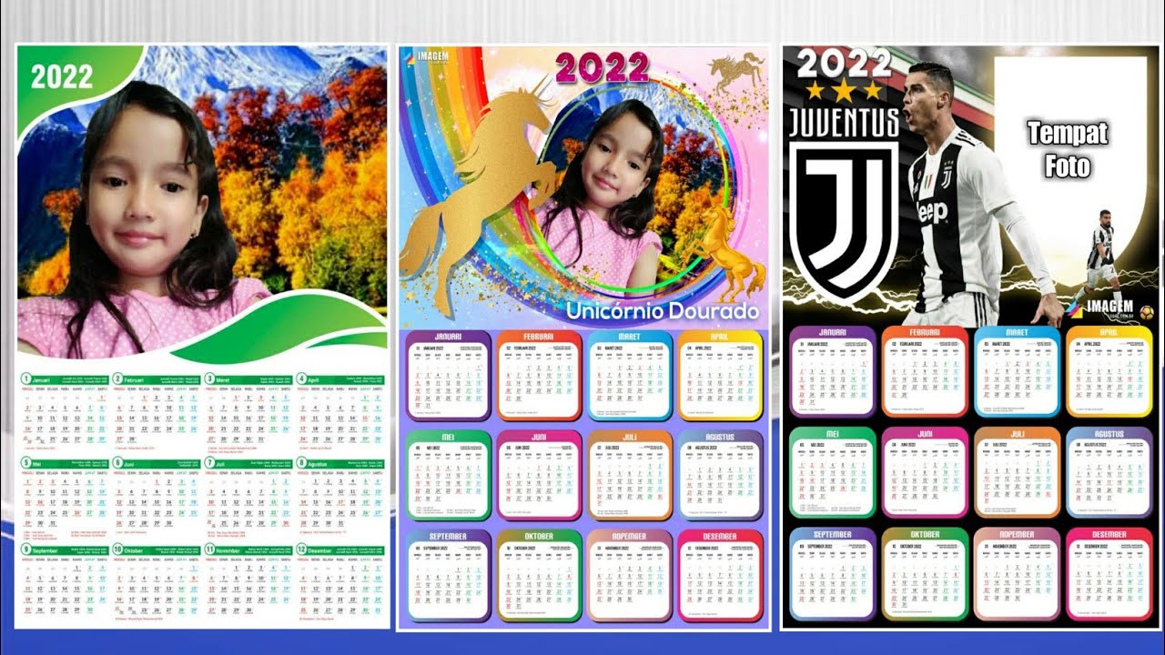 12 Bulan dalam Selembar Kalender 2022 - YouTube