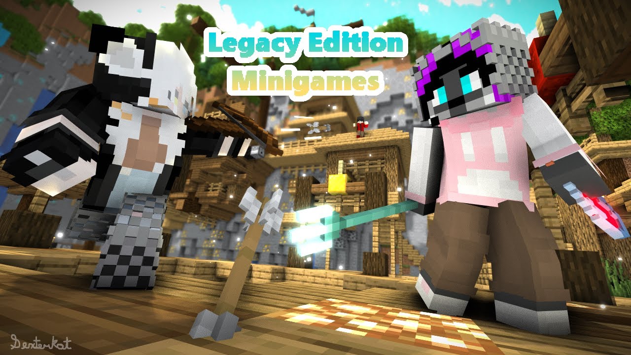 Trying out Legacy Edition Mini Games (Beta Test) w/Stacy - YouTube