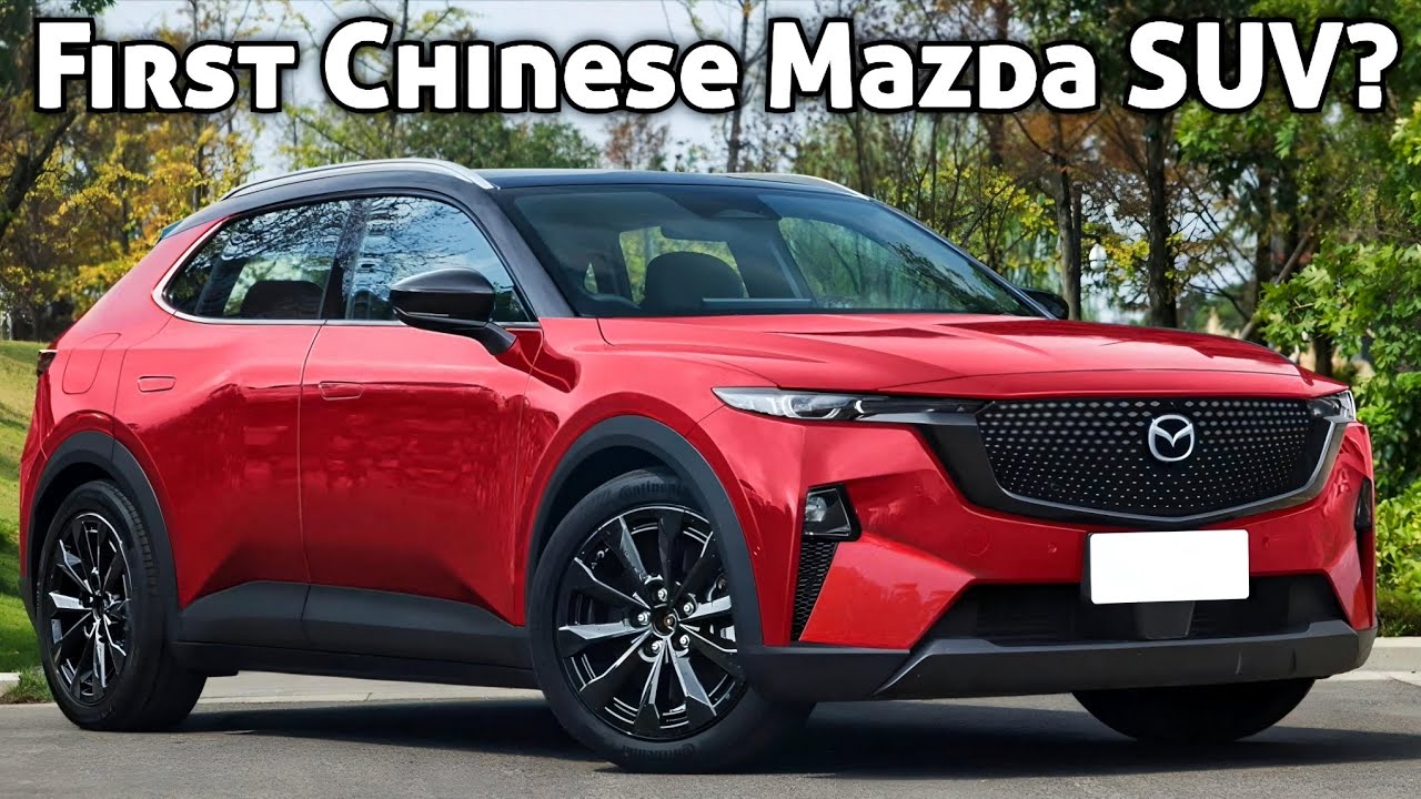 Mazda's First Chinese SUV Is Almost Here? | Mazda CX6e 2025 | Mazda 6e ...
