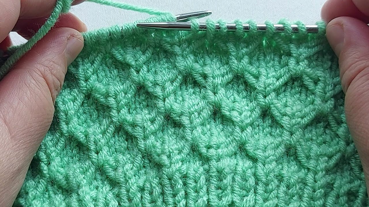Easy And Beautiful knitting pattern - YouTube