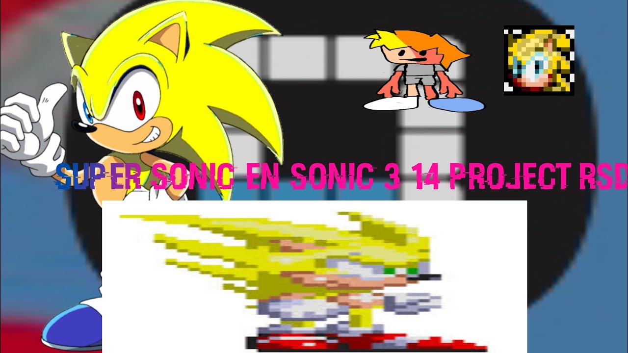 cómo conseguir a super Sonic en Sonic 3 14 project RSDK en android ...