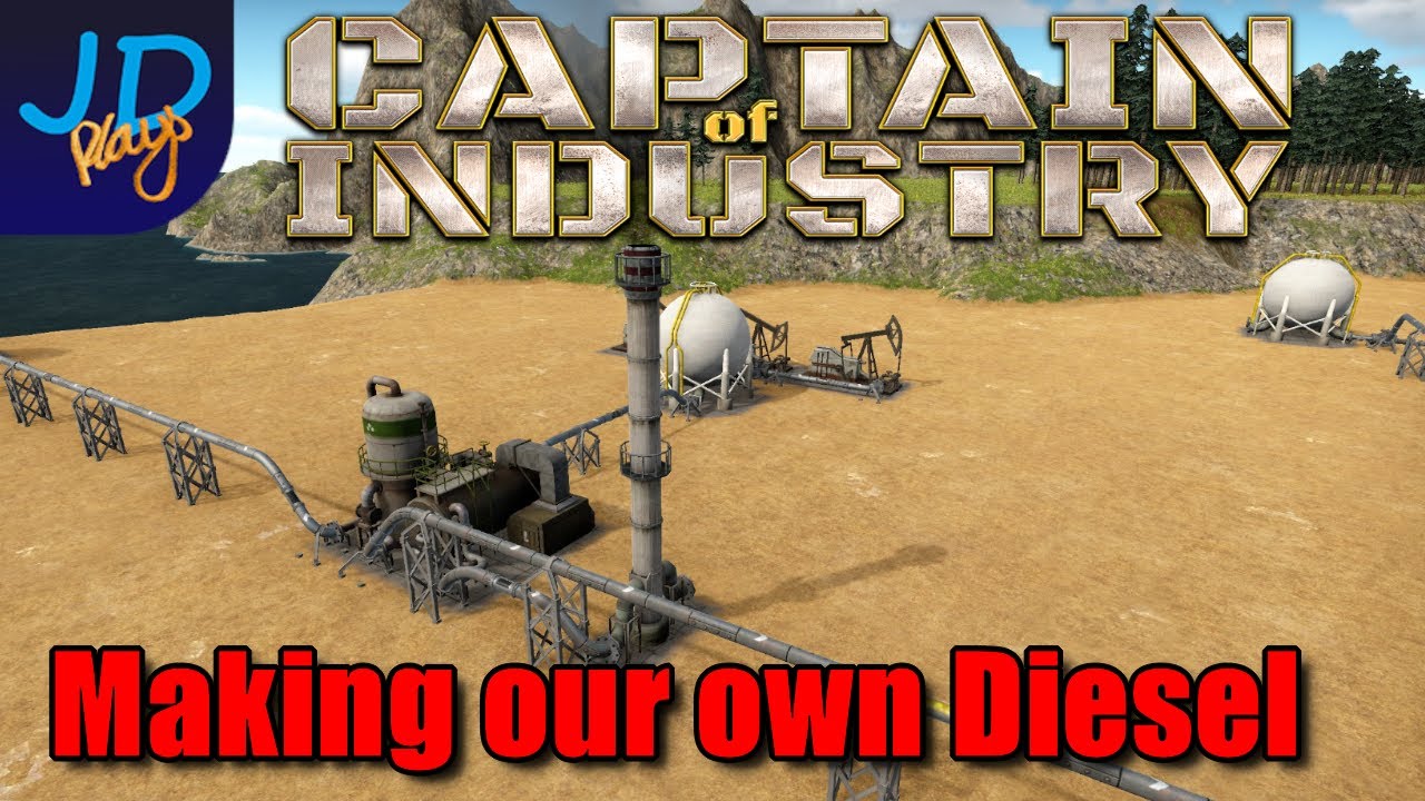 Making our own Fuel 🚛 Captain of Industry 🚜 Ep2 👷 Lets Play ...