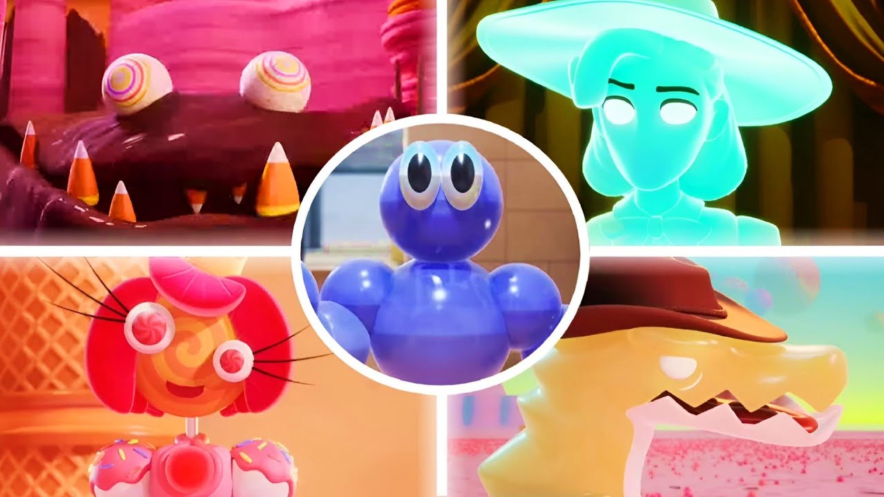 TODOS los NUEVOS PERSONAJES del Capítulo 2 |Amazing Digital Circus ...