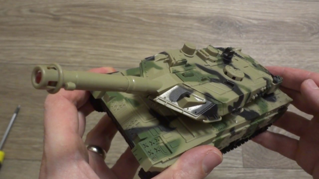 Toy Tank repair (how to fix a broken toy speaker) - YouTube