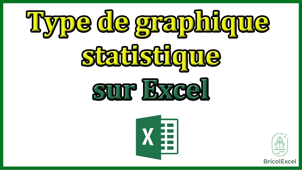 Comment faire un type de graphique statistique sur Excel - YouTube
