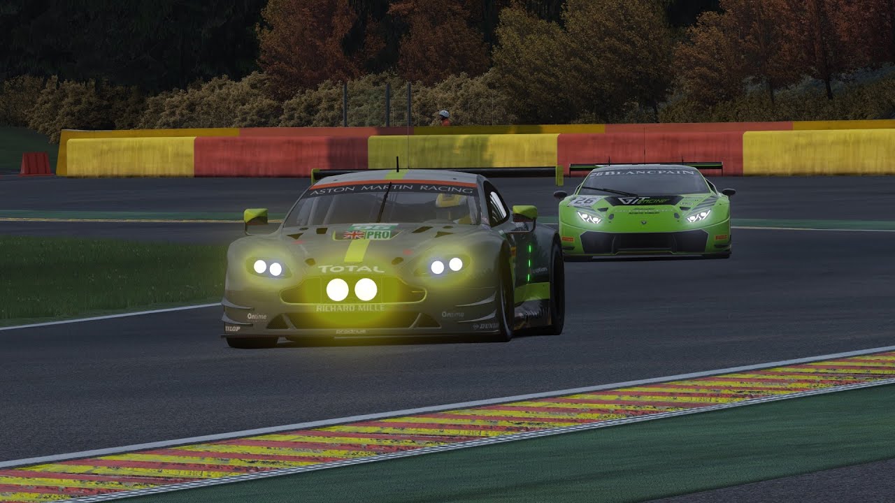 Aston Martin Vantage GTE 2018 | Spa 12 Hours | Assetto Corsa | VR - YouTube