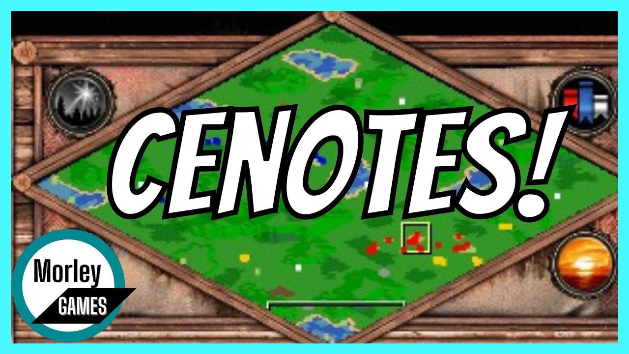 AOE2 Map Guide - CENOTES - YouTube