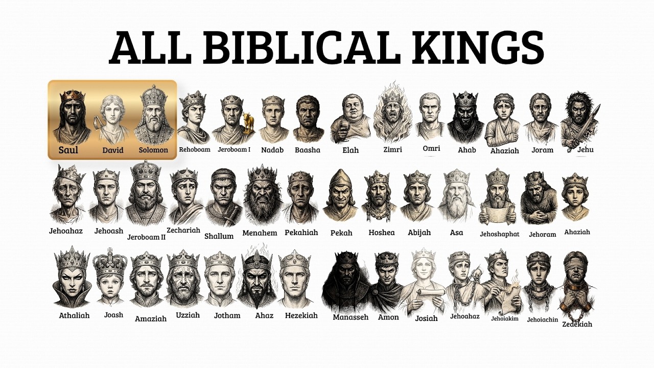 42 Kings 400 Years of Failure | Every King of Israel & Judah Explained ...