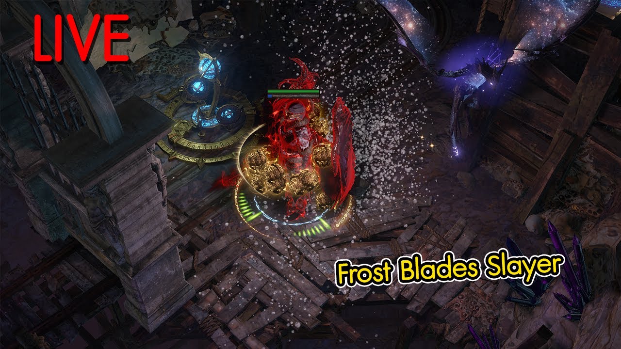 🔴 Live 【Path of Exile ลีก Ancestor 】 : Frost Blades Slayer #มือใหม่ ...