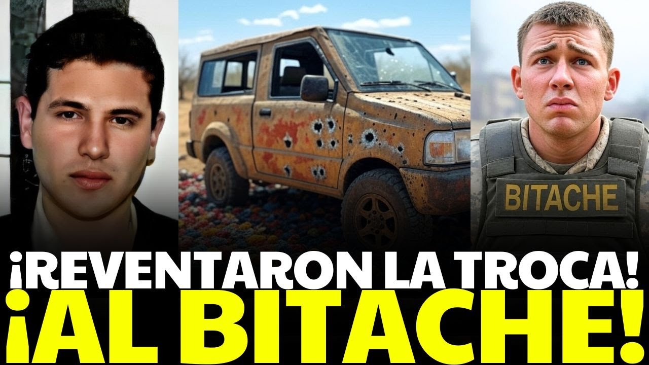¡DESTROZAN la TROCA del BITACHE! ¡ASÍ LA DEJARON en BADIRAGUATO ...