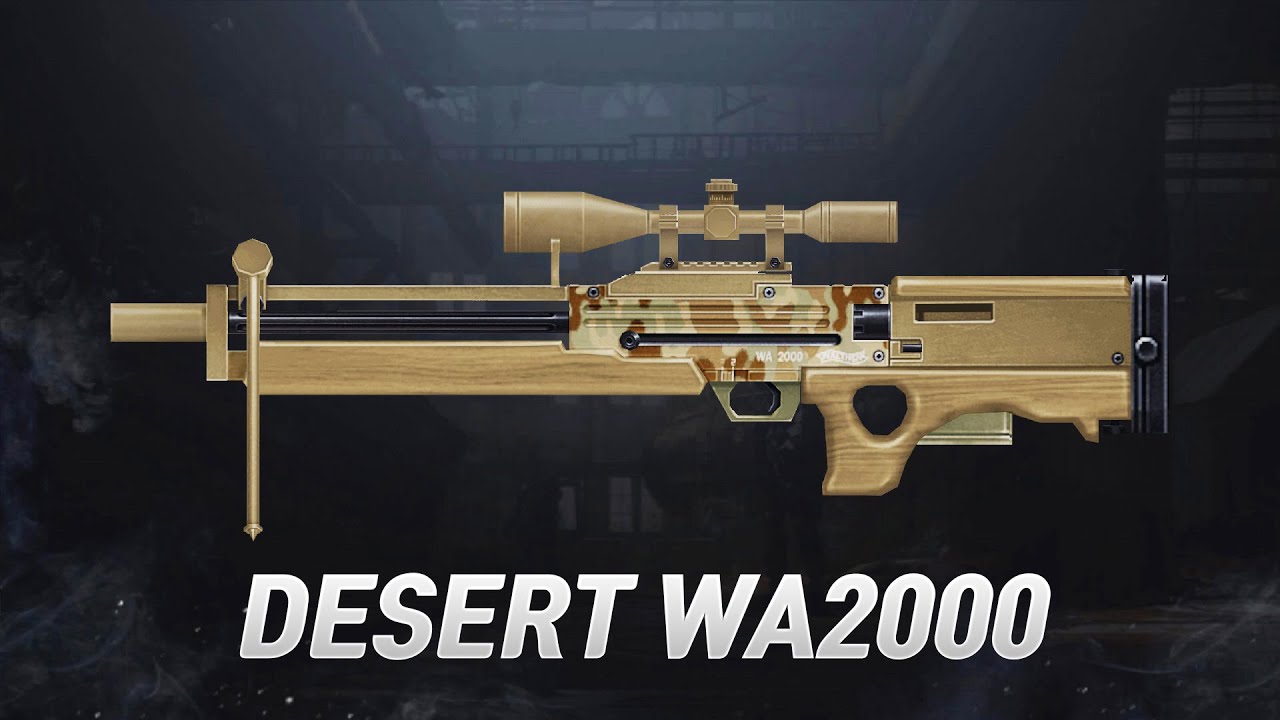 [카스온라인] DESERT WA2000 - YouTube