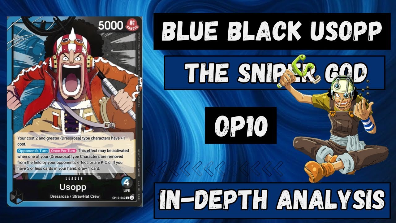 OP10 - Ultimate Guide to Blue Black Usopp – One of the Best Decks in ...