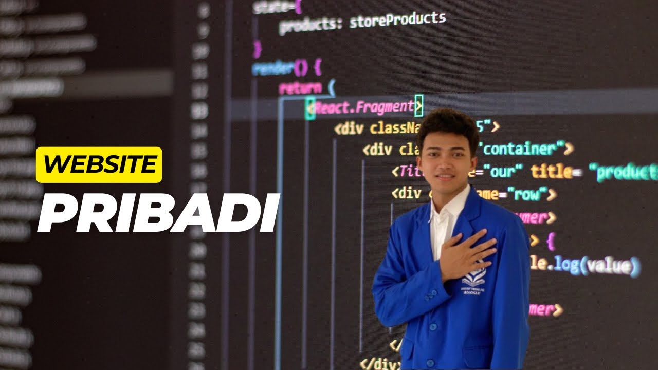 DEMO WEBSITE PRIBADI | HTML CSS | ITM NGANJUK - YouTube