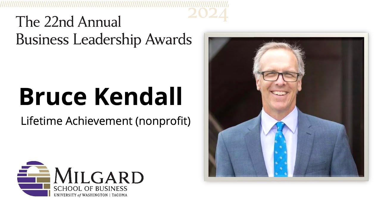 Bruce Kendall Lifetime Achievement Award Nonprofit - YouTube
