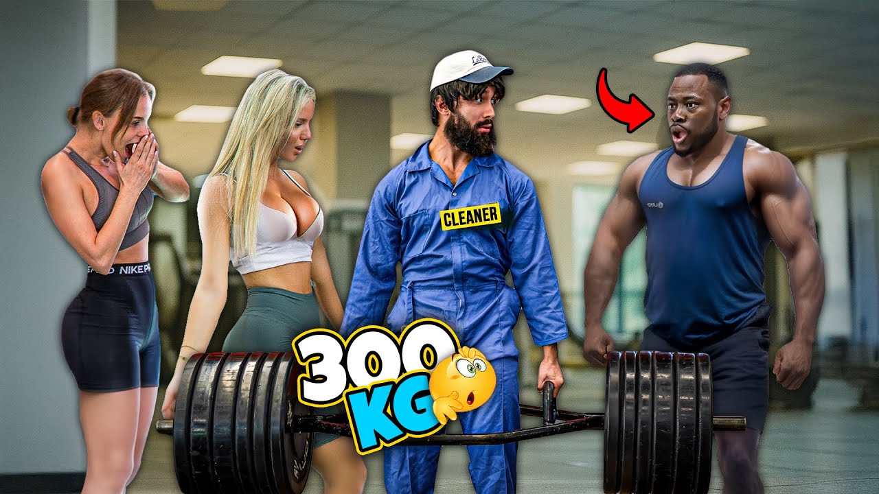 Wow Elite Powerlifter Pranks Worlds Strongest Man with FAKE Weights! 😲 ...
