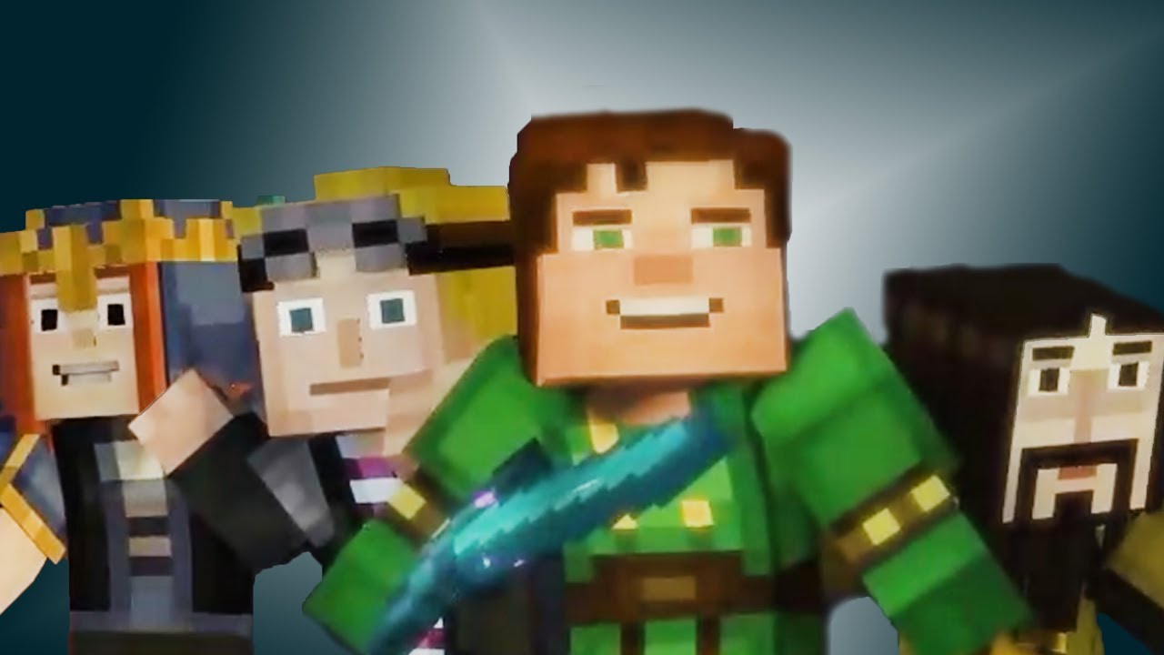 Minecraft Story Mode Season 2 Episode 1 Part 1 - Beacon Town! - YouTube