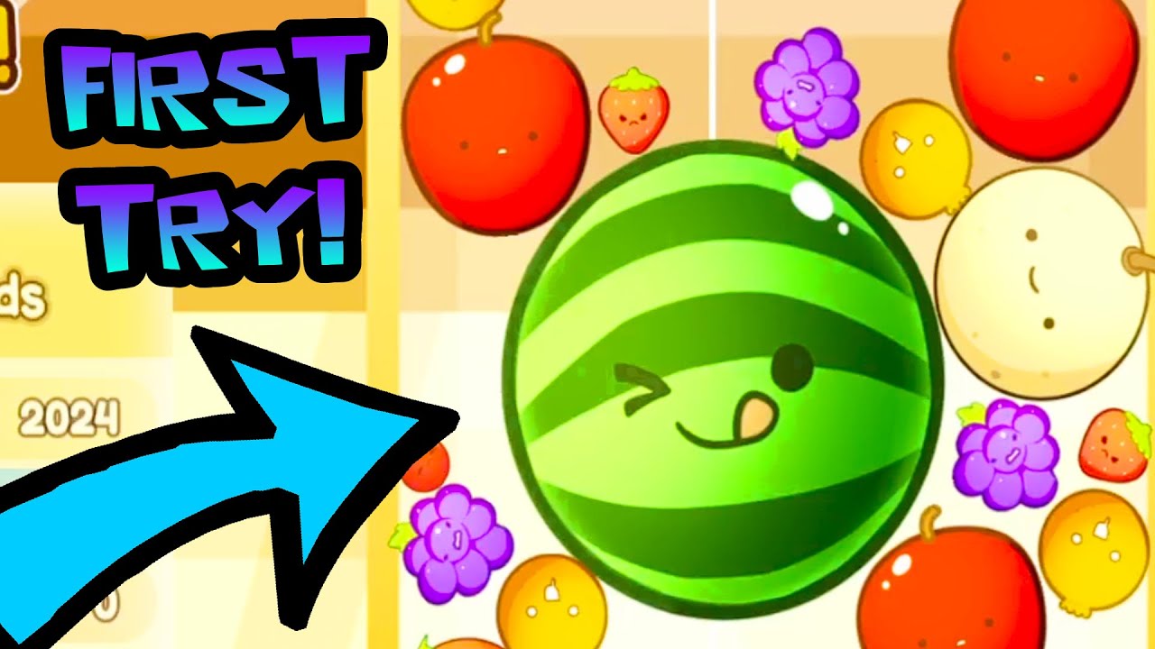 WATERMELON ON MY FIRST EVER TRY! | Watermelon Go! - YouTube