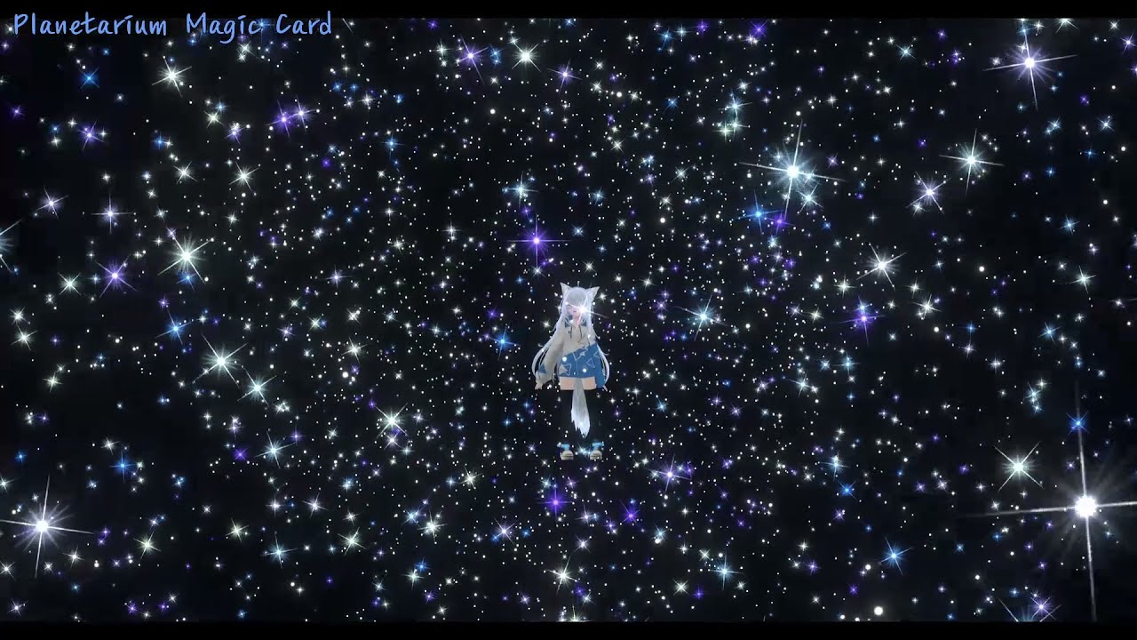 [VRChat] Planetarium Magic Card - YouTube